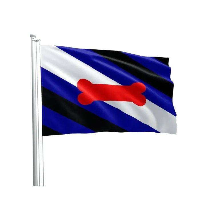 Puppy Play Pride Flag - 90 x 150 cm Kopen | Gayshop MisterMitch.nl
